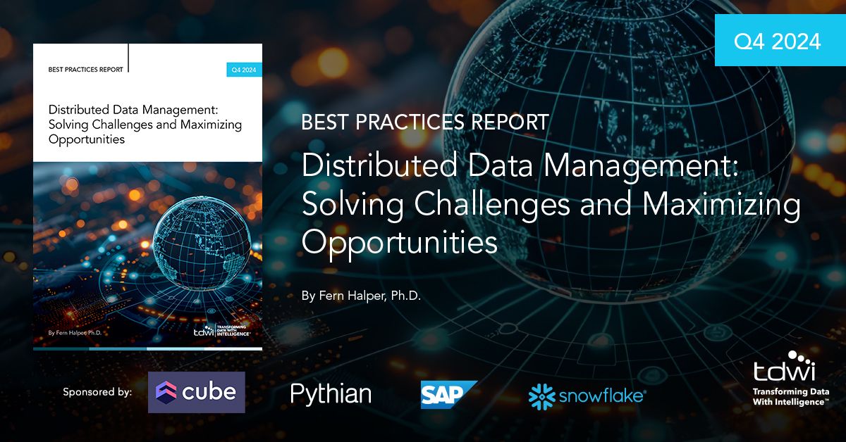 TDWI on LinkedIn: TDWI Best Practices Report | Distributed Data ... TDWI on LinkedIn: TDWI Best Practices Report | Distributed Data ...