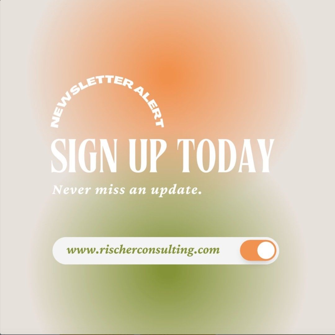 Shaniqua R. on LinkedIn: #rischerconsulting #newsletter #subscribenow # ... Shaniqua R. on LinkedIn: #rischerconsulting #newsletter #subscribenow # ...