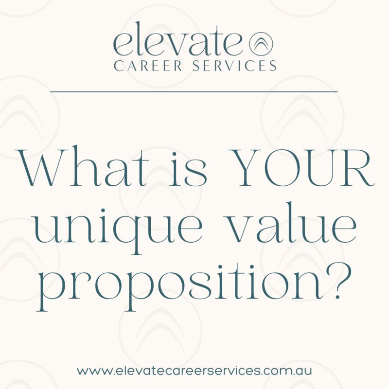 Elevate Career Services on LinkedIn: Do you know your unique value ... Elevate Career Services on LinkedIn: Do you know your unique value ...