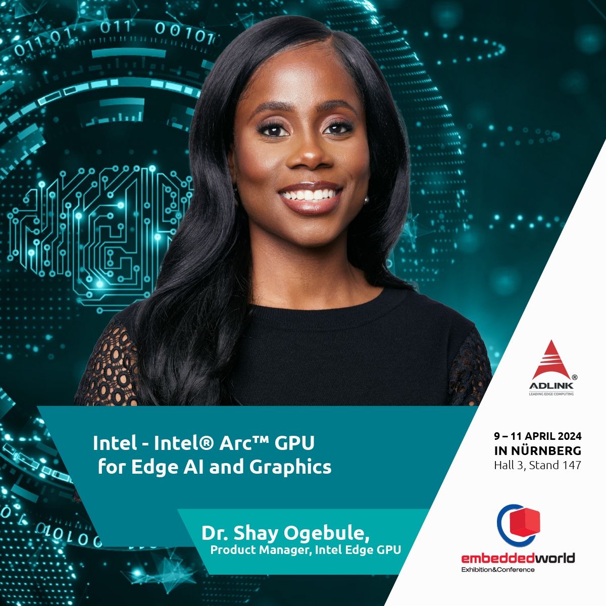 #embeddedworld #ew24 #edgeai #keynotespeakers | ADLINK Technology #embeddedworld #ew24 #edgeai #keynotespeakers | ADLINK Technology