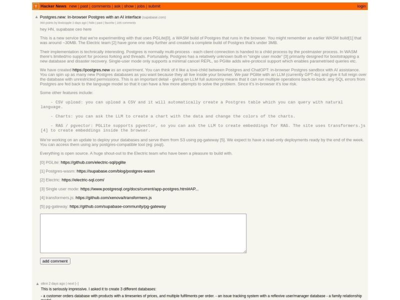 Erik Osterman (Cloud Posse) on LinkedIn: Run Postgres in the Browser ... Erik Osterman (Cloud Posse) on LinkedIn: Run Postgres in the Browser ...