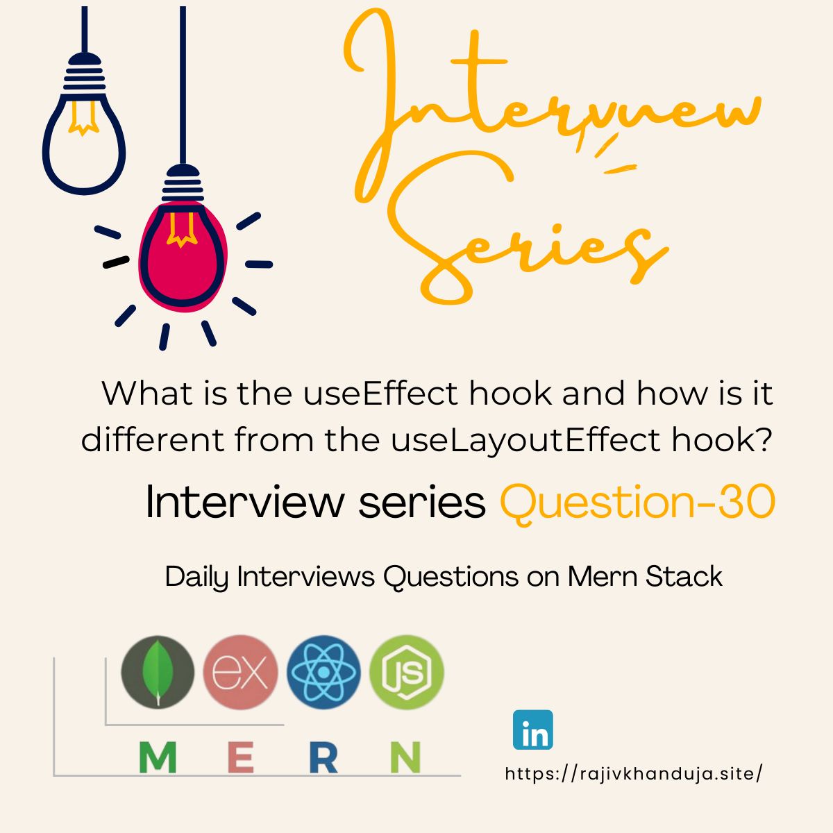 Interview Question Series 30: useEffect Hook vs. useLayoutEffect ... Interview Question Series 30: useEffect Hook vs. useLayoutEffect ...