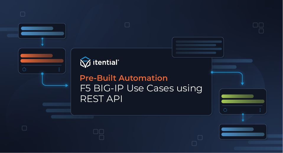 Itential on LinkedIn: #networkautomation #api Itential on LinkedIn: #networkautomation #api