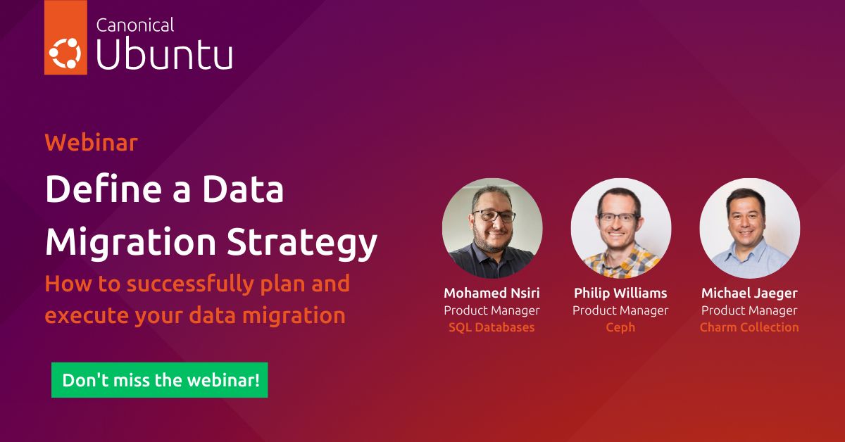 Canonical on LinkedIn: #cloudmigration #cloud #database #ceph # ... Canonical on LinkedIn: #cloudmigration #cloud #database #ceph # ...