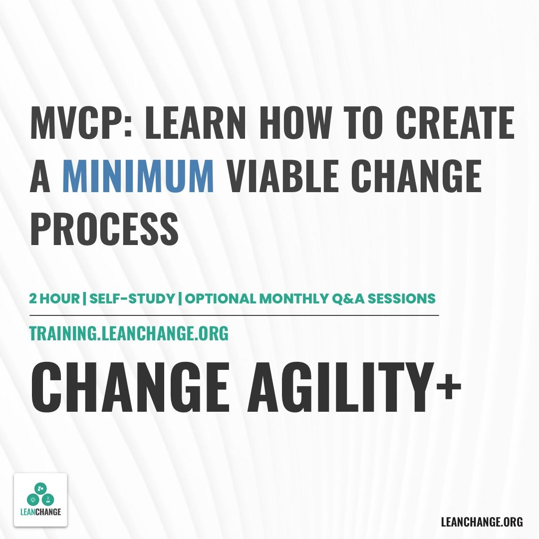 Lean Change on LinkedIn: #leanchange #agilechange Lean Change on LinkedIn: #leanchange #agilechange