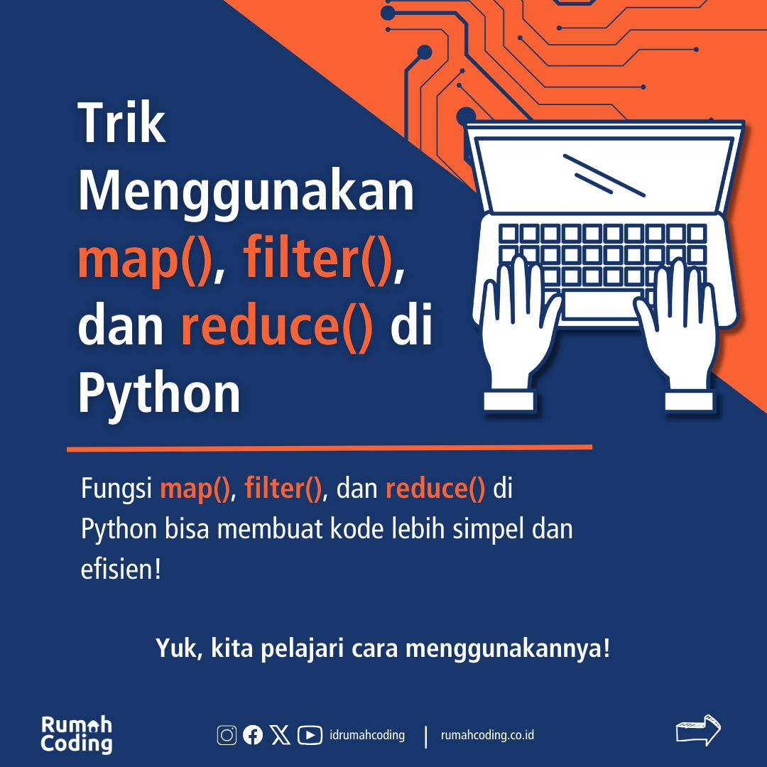 #pythontips #belajarpython #functionalprogramming | Rumah Coding #pythontips #belajarpython #functionalprogramming | Rumah Coding