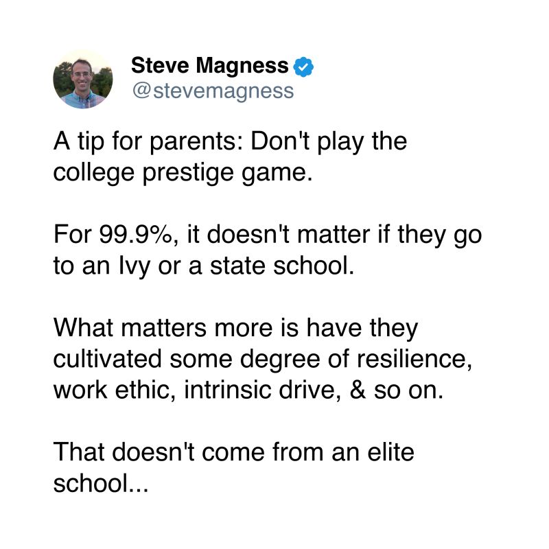 Stop chasing status. It matters much less than people think. | Steve ... Stop chasing status. It matters much less than people think. | Steve ...