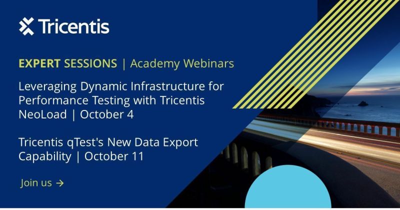 Join Tricentis Academy webinars | Sarah Reinhardt, PMP posted on the ... Join Tricentis Academy webinars | Sarah Reinhardt, PMP posted on the ...