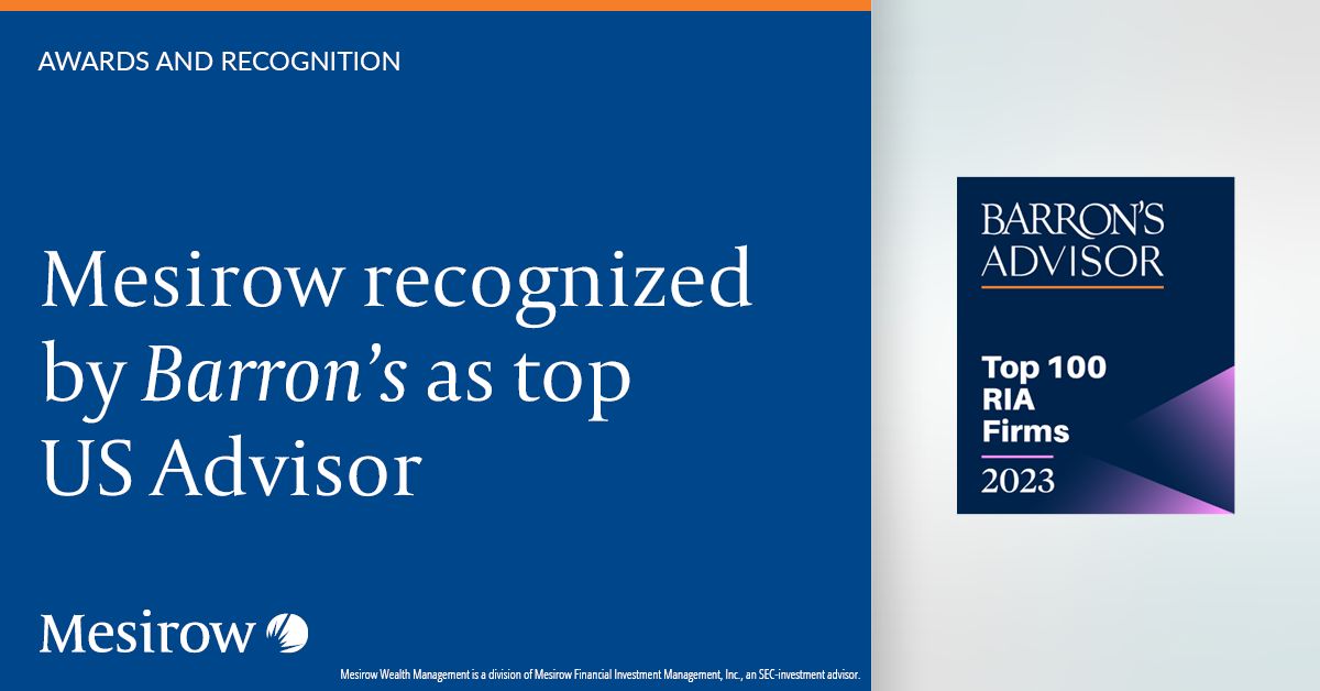 Brian D. Price on LinkedIn: Mesirow again named to Barron’s 2023 List ... Brian D. Price on LinkedIn: Mesirow again named to Barron’s 2023 List ...