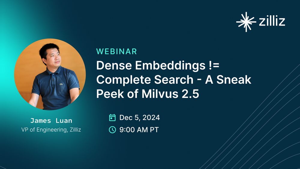 Dense Embeddings != Complete Search - New Milvus 2.5 | Milvus Dense Embeddings != Complete Search - New Milvus 2.5 | Milvus