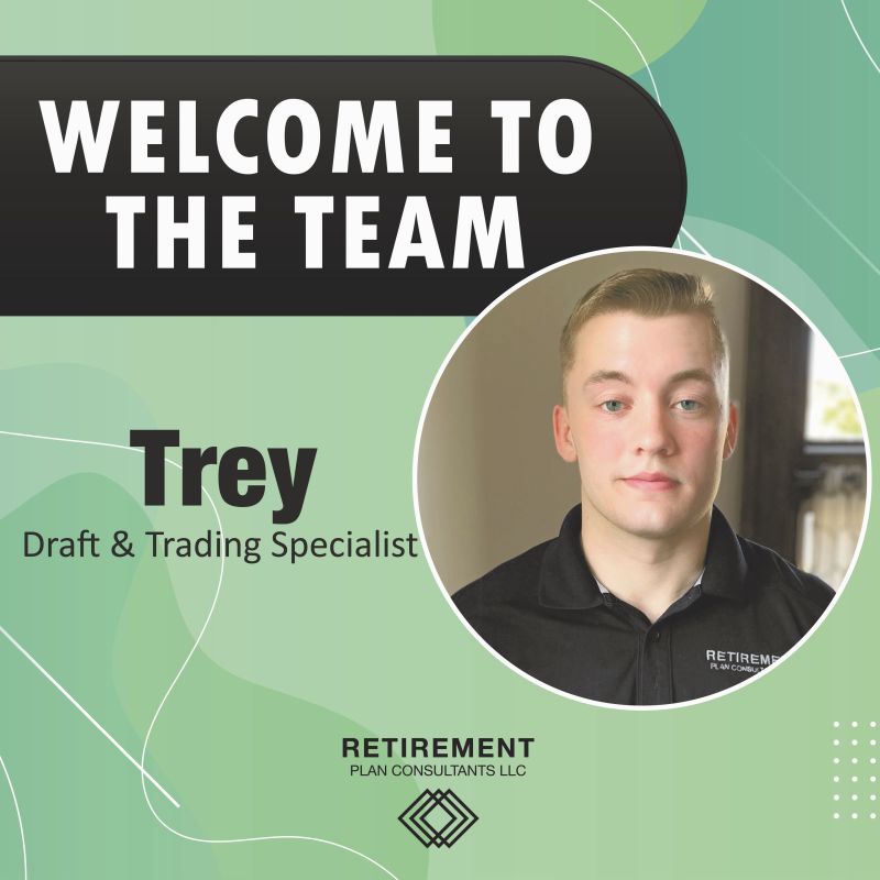 Retirement Plan Consultants on LinkedIn: Welcome to the team, Trey!👋 ... Retirement Plan Consultants on LinkedIn: Welcome to the team, Trey!👋 ...