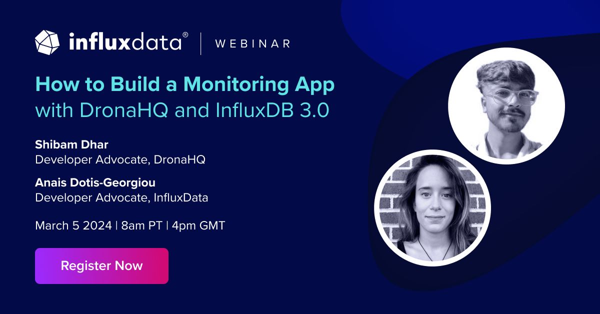 Learn about DronaHQ's InfluxDB connector | InfluxData posted on the ... Learn about DronaHQ's InfluxDB connector | InfluxData posted on the ...