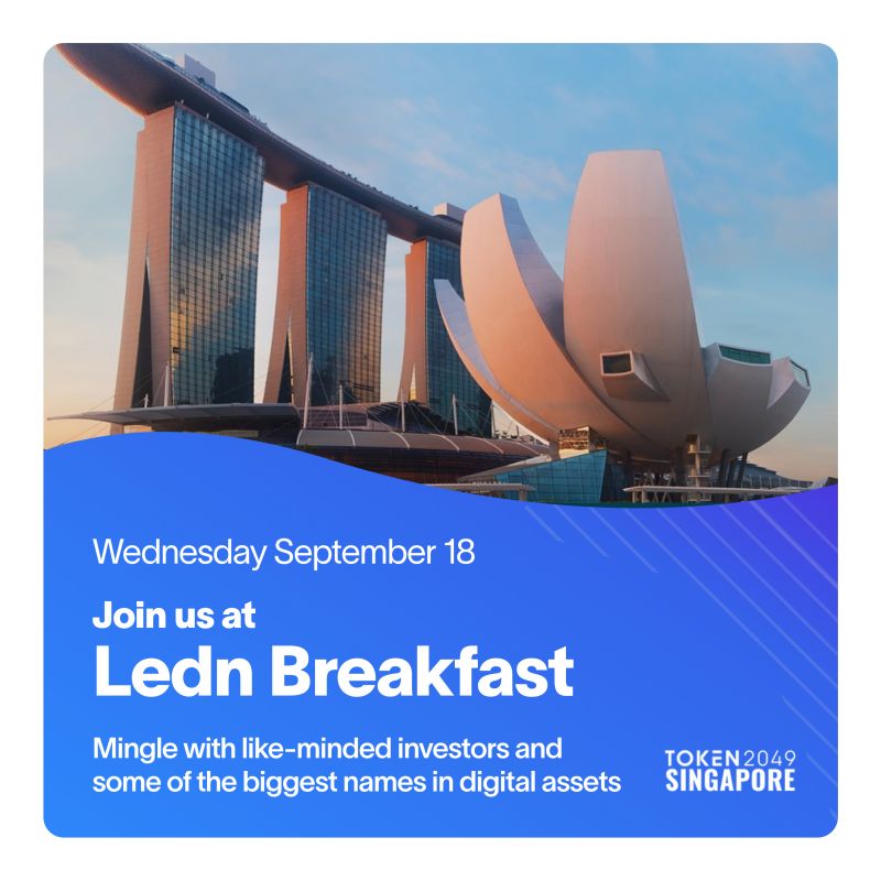 Ledn on LinkedIn: #ledn #clientevent #token2049 #cryptosingapore # ... Ledn on LinkedIn: #ledn #clientevent #token2049 #cryptosingapore # ...