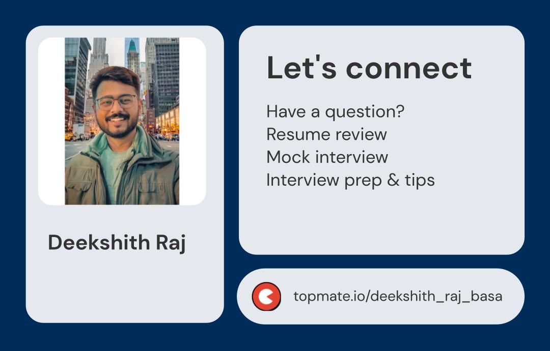 Deekshith Raj Basa on LinkedIn: Deekshith Raj Basa Deekshith Raj Basa on LinkedIn: Deekshith Raj Basa