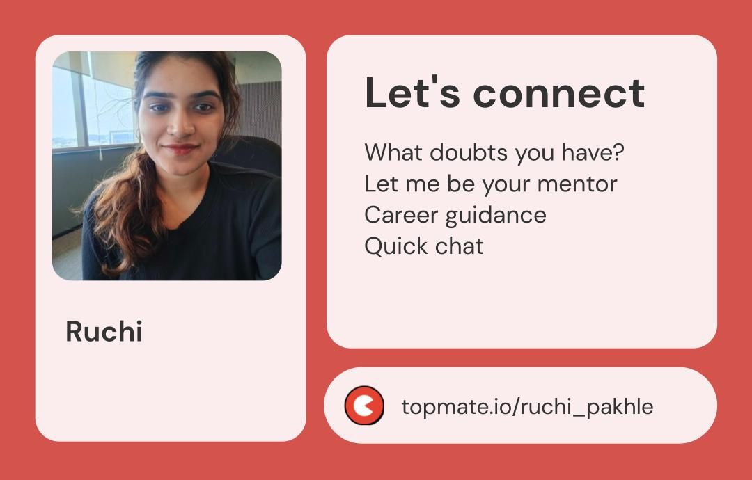 Ruchi Pakhle on LinkedIn: Hey everyone! I've been getting a lot of DMs ... Ruchi Pakhle on LinkedIn: Hey everyone! I've been getting a lot of DMs ...
