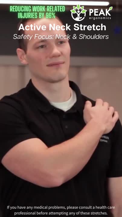 Stretch your neck with active exercises | Peak Ergonomics posted on the ... Stretch your neck with active exercises | Peak Ergonomics posted on the ...