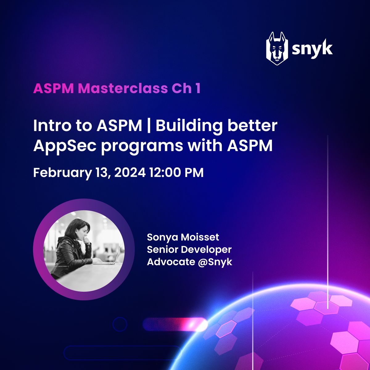 Snyk on LinkedIn: #aspm #appsec Snyk on LinkedIn: #aspm #appsec
