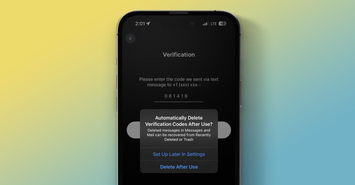 9to5Mac on LinkedIn: How to automatically delete iPhone 2FA code texts ... 9to5Mac on LinkedIn: How to automatically delete iPhone 2FA code texts ...