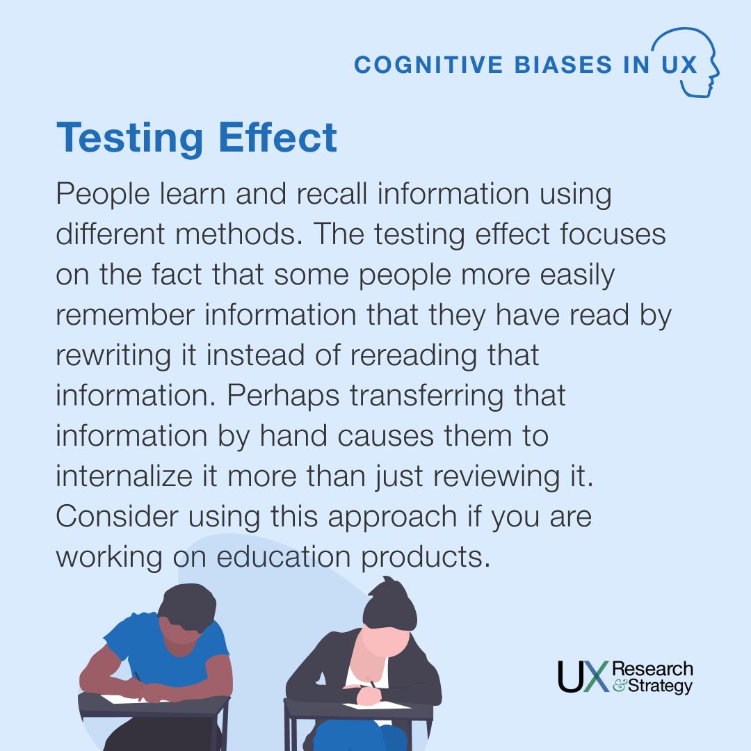 UX Research and Strategy Group on LinkedIn: #uxd #cognitivebias # ... UX Research and Strategy Group on LinkedIn: #uxd #cognitivebias # ...