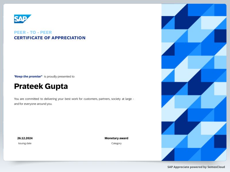 Prateek Gupta on LinkedIn: #appreciation #teamworkmakesthedreamwork # ... Prateek Gupta on LinkedIn: #appreciation #teamworkmakesthedreamwork # ...