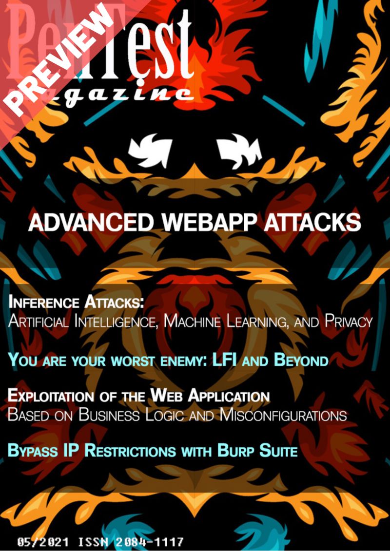 PenTest Magazine on LinkedIn: PREVIEW: Advanced WebApp Attacks PenTest Magazine on LinkedIn: PREVIEW: Advanced WebApp Attacks
