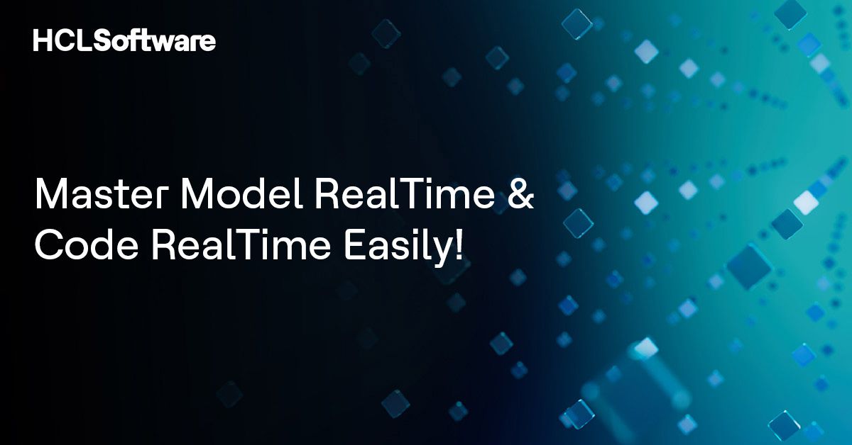 Learn about DevOps Model RealTime & Code RealTime | HCLSoftware DevOps ... Learn about DevOps Model RealTime & Code RealTime | HCLSoftware DevOps ...