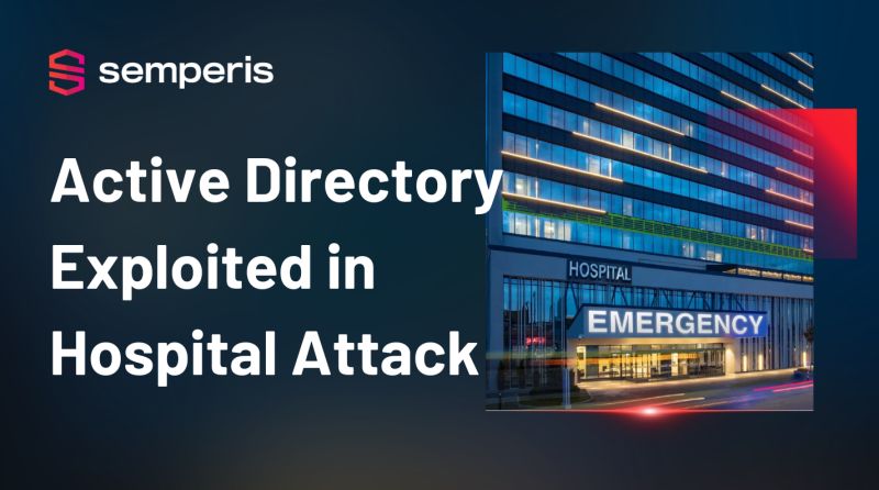 Why is Active Directory security crucial for healthcare? Cyberattacks ... Why is Active Directory security crucial for healthcare? Cyberattacks ...
