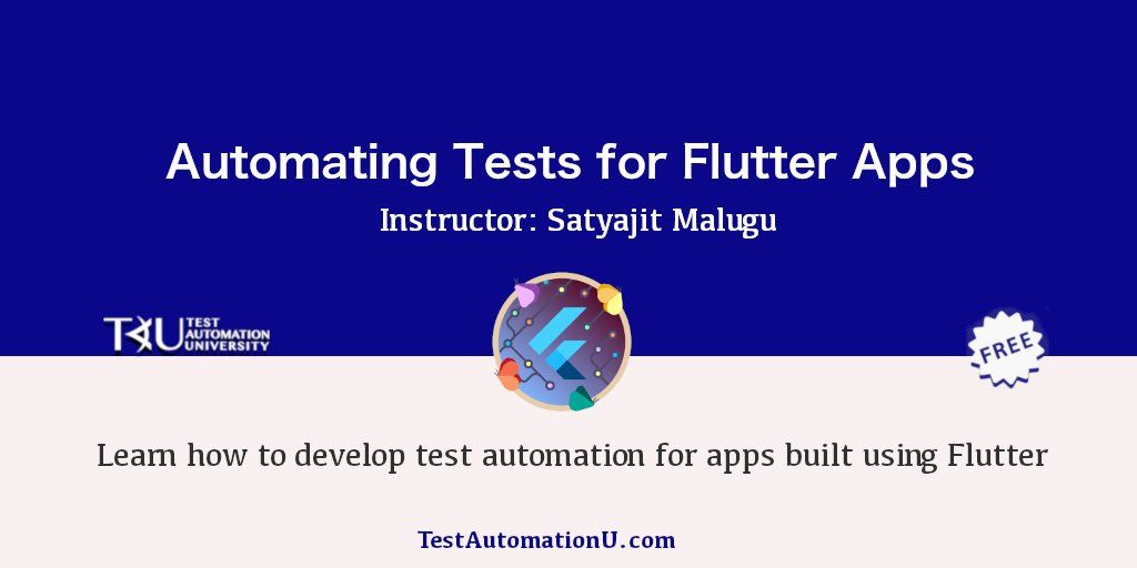 Satyajit Malugu on LinkedIn: Automating Tests for Flutter Apps Satyajit Malugu on LinkedIn: Automating Tests for Flutter Apps