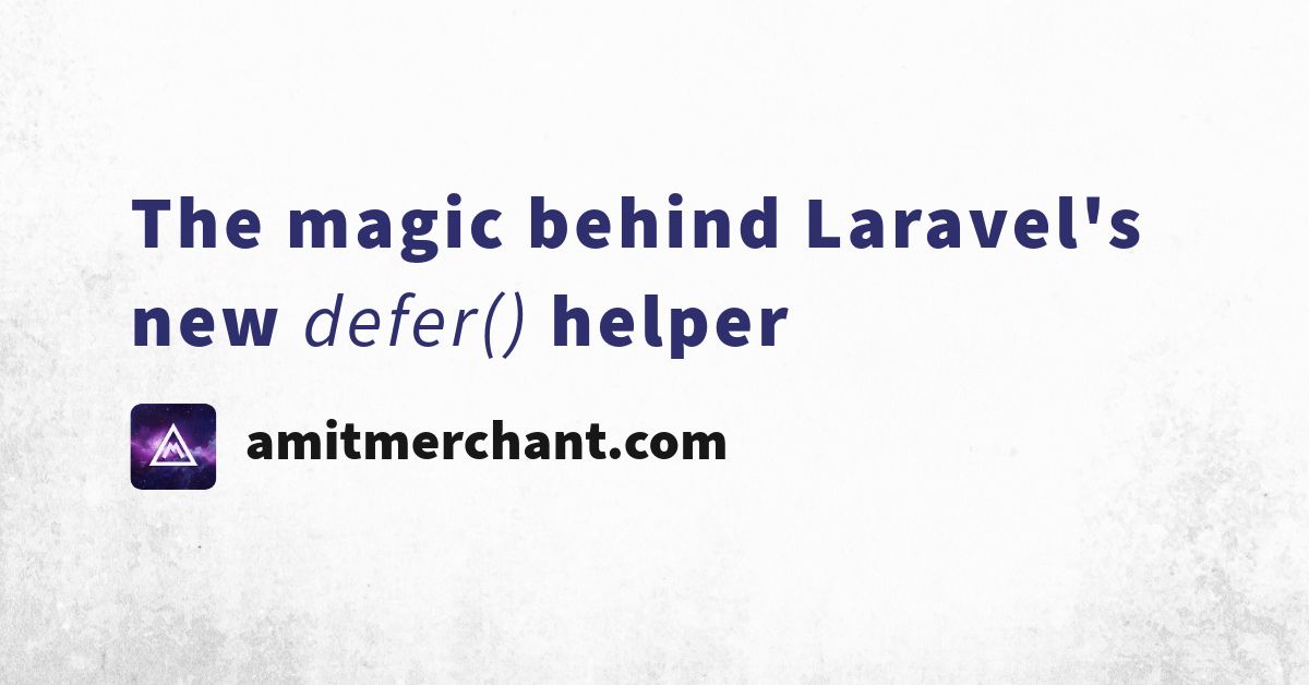 LaraChat on LinkedIn: LaraChat Articles - The magic behind Laravel's ... LaraChat on LinkedIn: LaraChat Articles - The magic behind Laravel's ...