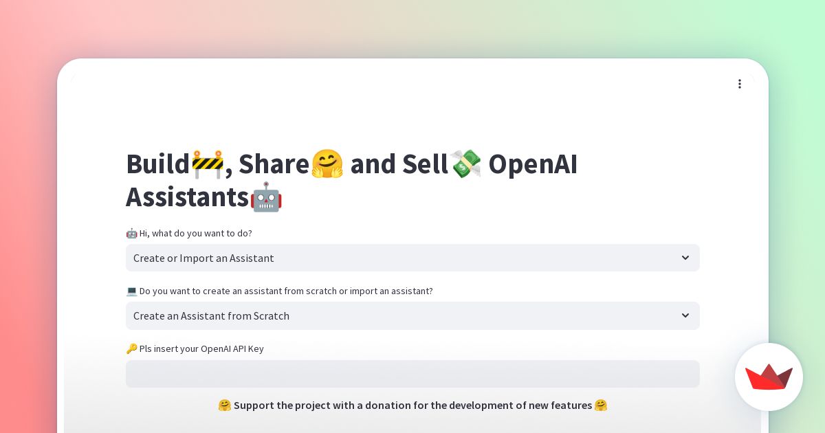 Streamlit on LinkedIn: Build, Share and Sell OpenAI Assistants API Streamlit on LinkedIn: Build, Share and Sell OpenAI Assistants API