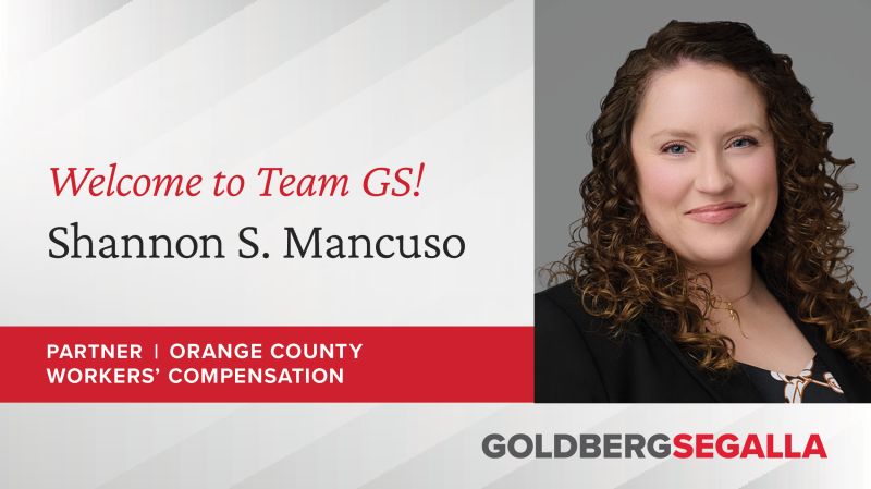 Goldberg Segalla on LinkedIn: #teamgs #welcome #attorney #workerscomp Goldberg Segalla on LinkedIn: #teamgs #welcome #attorney #workerscomp