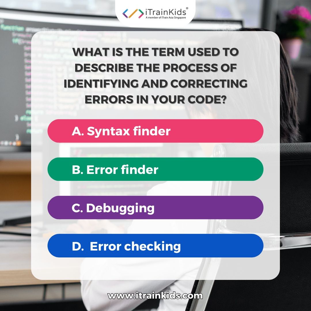 How a misplaced character affects coding | iTrainKids posted on the ... How a misplaced character affects coding | iTrainKids posted on the ...