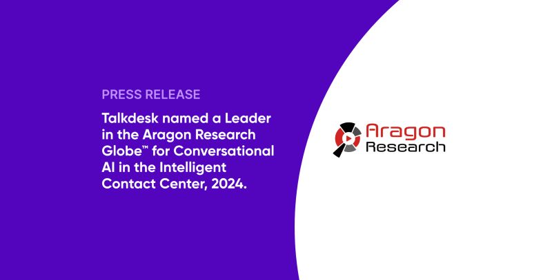 Talkdesk has been recognized as a Leader in Aragon Research Globe for ... Talkdesk has been recognized as a Leader in Aragon Research Globe for ...