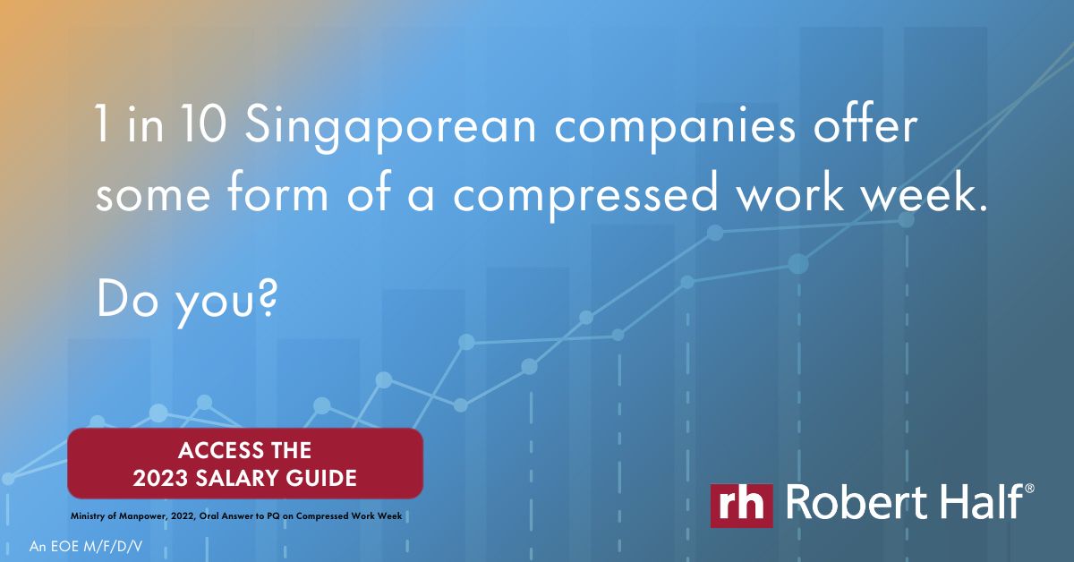 Serene Tan on LinkedIn: 2023 Singapore Salary Guide Flexible Working ... Serene Tan on LinkedIn: 2023 Singapore Salary Guide Flexible Working ...