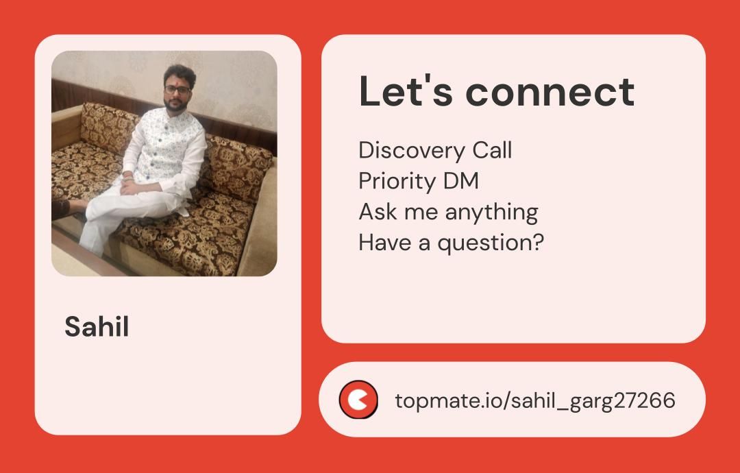 Sahil Garg on LinkedIn: #mentor Sahil Garg on LinkedIn: #mentor