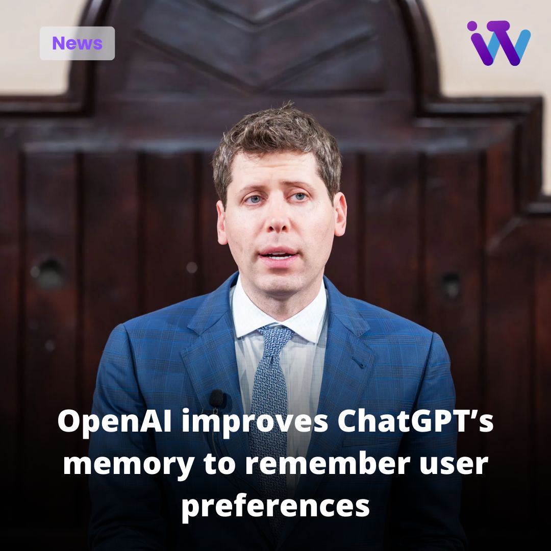 InsideTechWorld on LinkedIn: OpenAI is rolling out a big ‘memory ... InsideTechWorld on LinkedIn: OpenAI is rolling out a big ‘memory ...