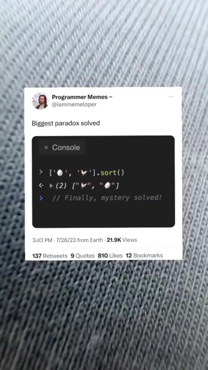 John Vandivier on LinkedIn: #codingmemes #programming #shorts John Vandivier on LinkedIn: #codingmemes #programming #shorts