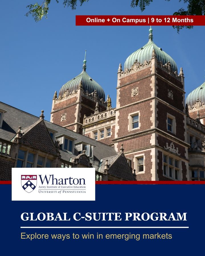 Wharton Executive Education | Global C-Suite Program on LinkedIn ... Wharton Executive Education | Global C-Suite Program on LinkedIn ...