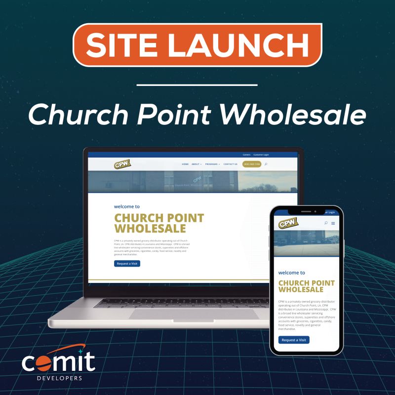 Church Point Wholesale Website Project | Comit Developers Church Point Wholesale Website Project | Comit Developers