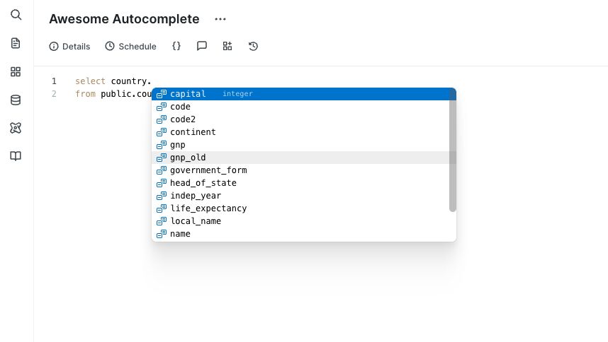 🍭 We've completely rebuilt our #autocomplete feature, offering ... 🍭 We've completely rebuilt our #autocomplete feature, offering ...