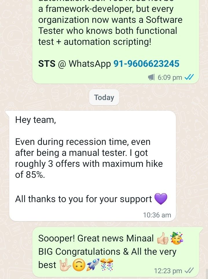 Software Testing Studio on LinkedIn: #whatsapp #softwaretestingstudio # ... Software Testing Studio on LinkedIn: #whatsapp #softwaretestingstudio # ...