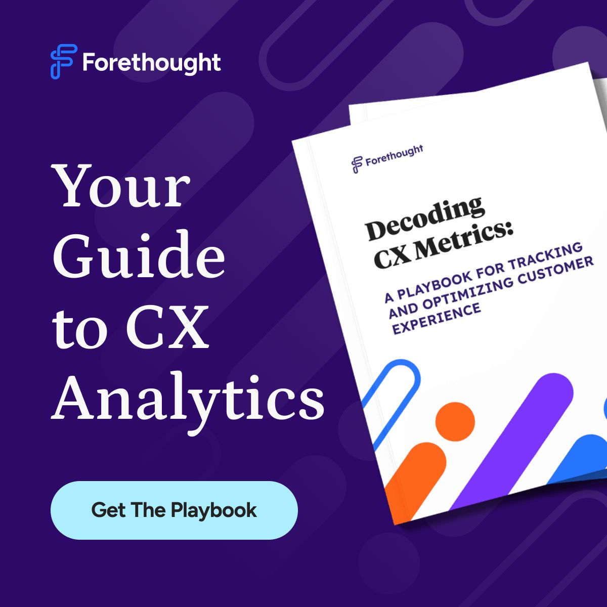 Forethought on LinkedIn: Decoding CX Metrics Playbook | Forethought Forethought on LinkedIn: Decoding CX Metrics Playbook | Forethought