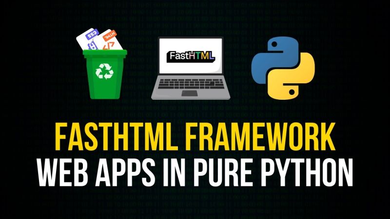 Kevin Runde on LinkedIn: FastHTML - Web Applications in Pure Python Kevin Runde on LinkedIn: FastHTML - Web Applications in Pure Python