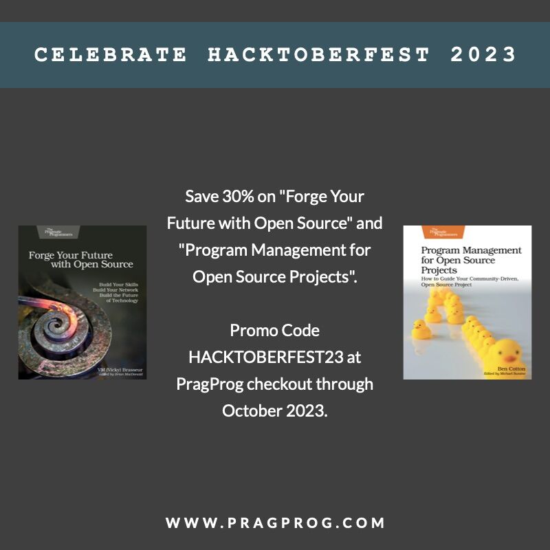 The Pragmatic Programmers on LinkedIn: Celebrate Hacktoberfest with ... The Pragmatic Programmers on LinkedIn: Celebrate Hacktoberfest with ...