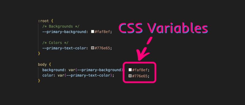 How To Use CSS Variables – Explained with Code Examples | freeCodeCamp How To Use CSS Variables – Explained with Code Examples | freeCodeCamp