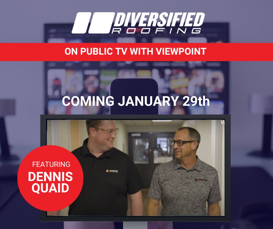 Diversified Roofing on LinkedIn: Exciting News! Join us on January 29th ... Diversified Roofing on LinkedIn: Exciting News! Join us on January 29th ...