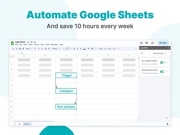Logic Sheet Lifetime Deal - Automate Google Sheets Effortlessly Tired ... Logic Sheet Lifetime Deal - Automate Google Sheets Effortlessly Tired ...