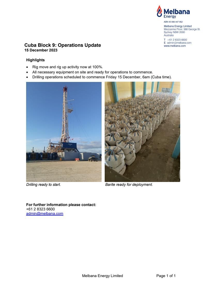 Melbana Energy Limited on LinkedIn: Rig move and rig up activity now at ... Melbana Energy Limited on LinkedIn: Rig move and rig up activity now at ...