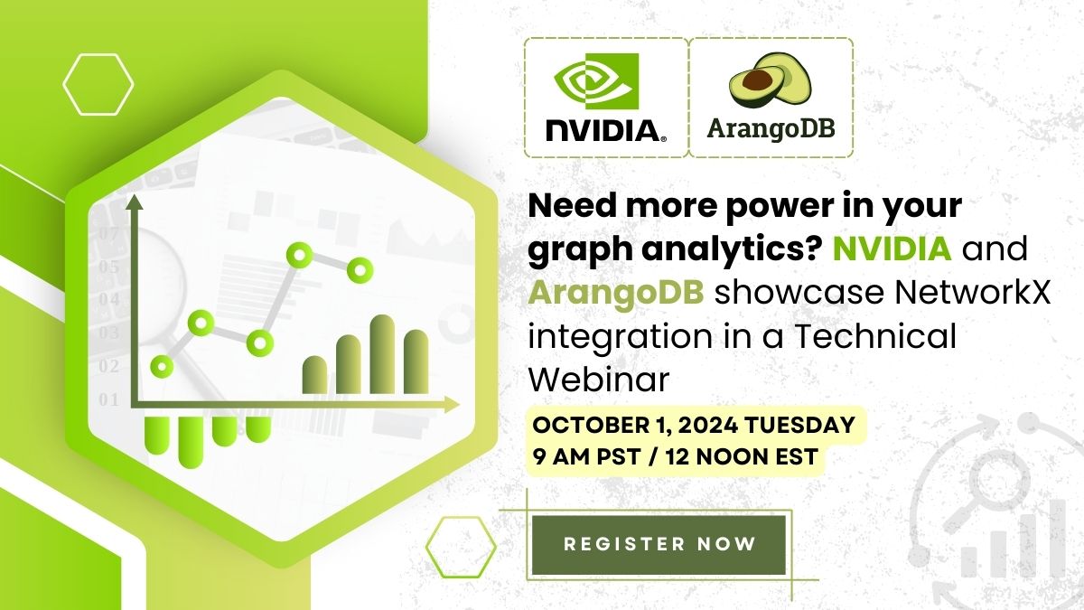 ArangoDB on LinkedIn: #innovation #graphdatabase #ai #machinelearning # ... ArangoDB on LinkedIn: #innovation #graphdatabase #ai #machinelearning # ...