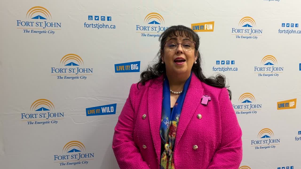 Fort St. John Mayor Lilia Hansen shares an update on yesterday’s cyber ... Fort St. John Mayor Lilia Hansen shares an update on yesterday’s cyber ...